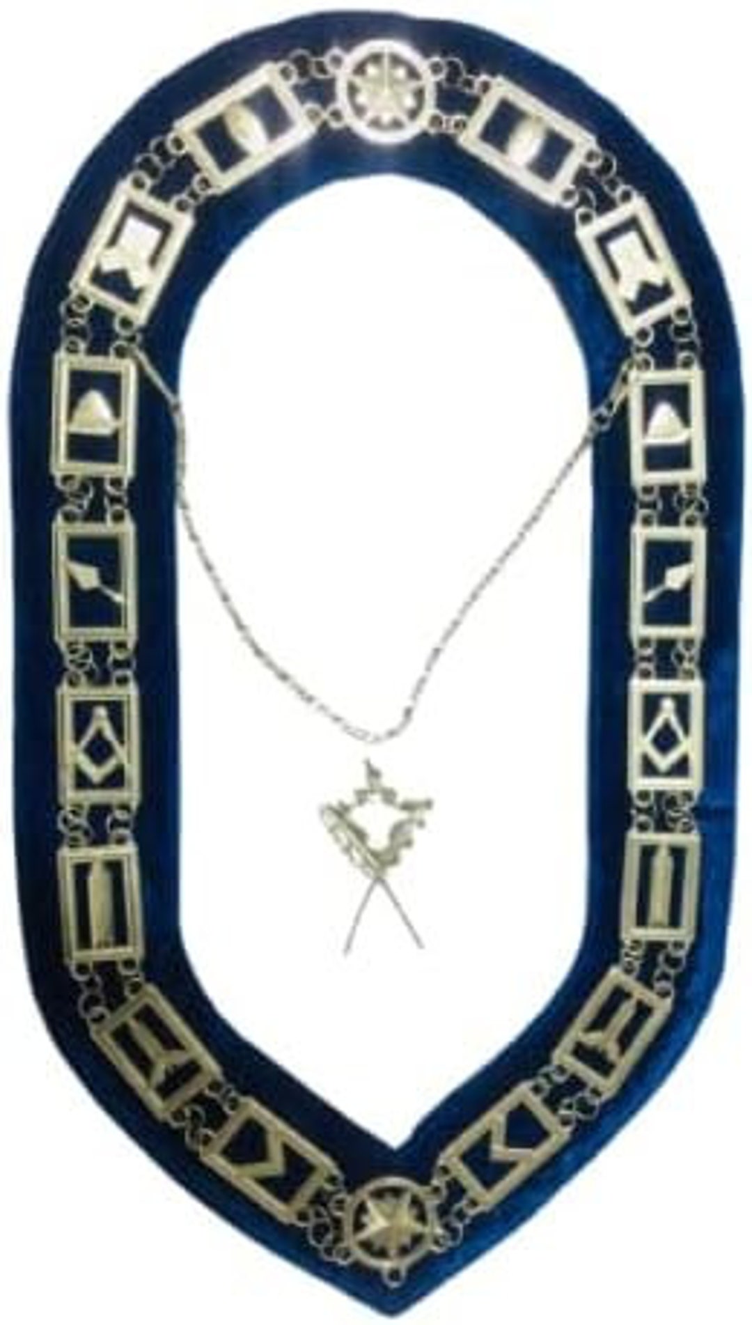 Masonic Collar Blue Lodge House FREEMASON Secretary Jewel PACKAGE, - Etsy