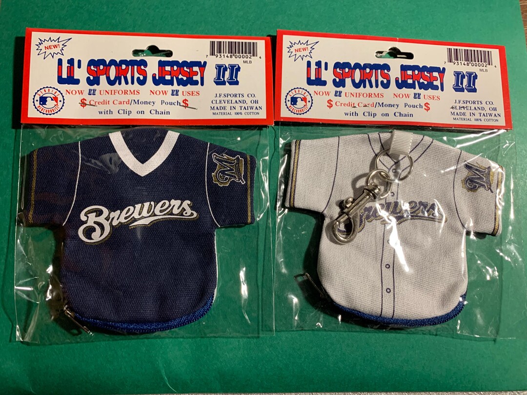 MLB Special - Pair of Milwaukee Brewers Jersey Key Chains - Etsy