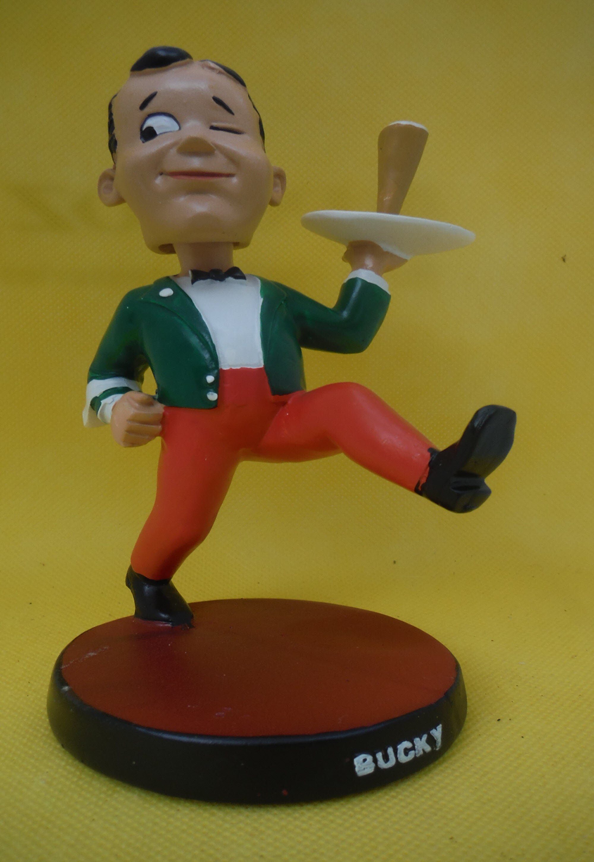 Bucky the Buckeye Beer Waiter Bobblehead - Etsy