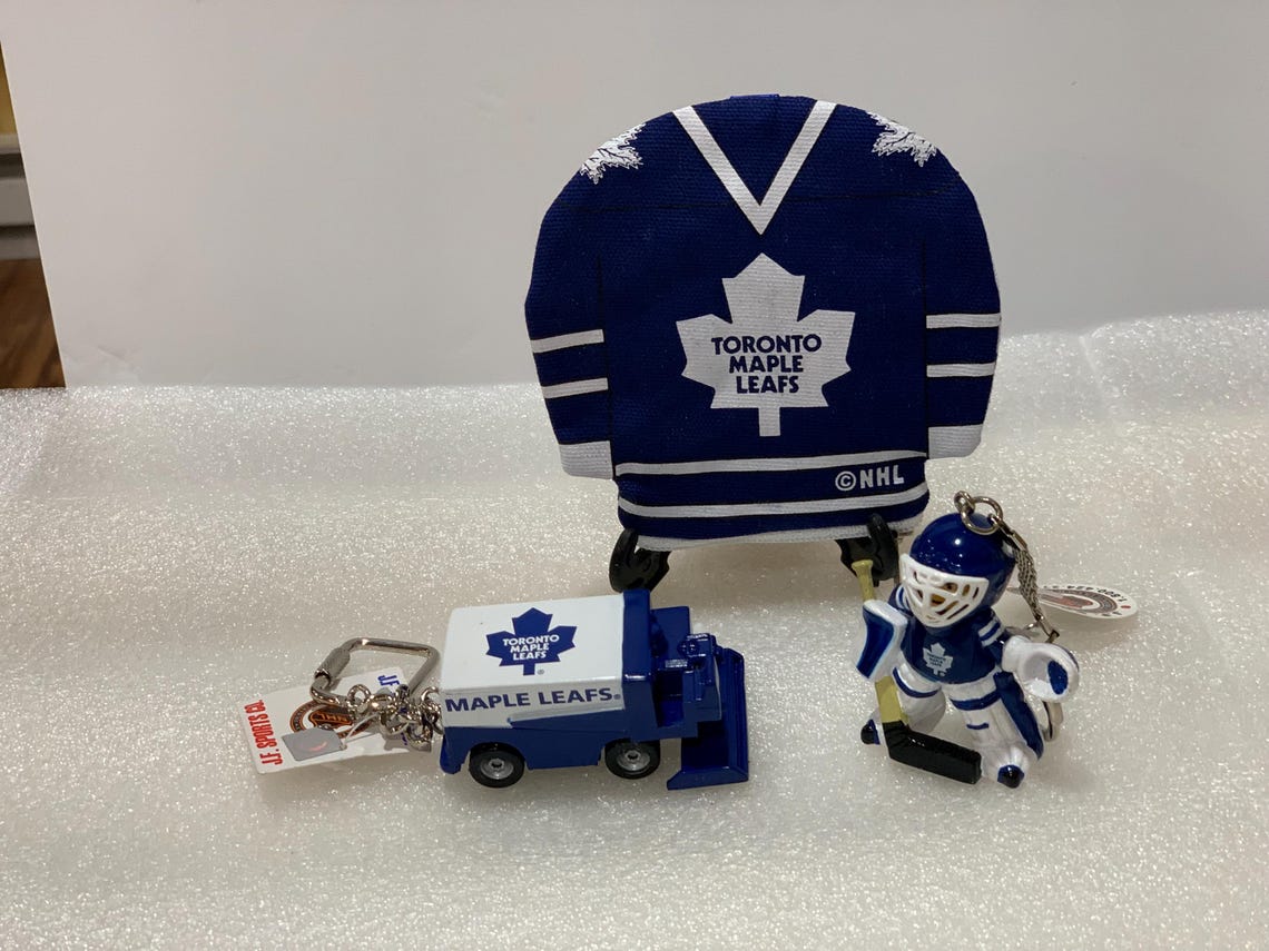Toronto Maple Leafs Lil' Brat Goalie Key Chains Jersey, Goalie ...
