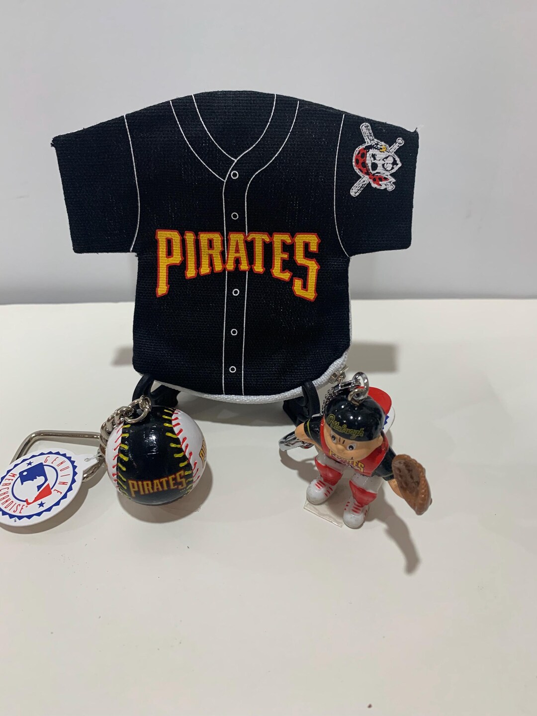 J.F. Sports - Pittsburgh Pirates Lil' Sport Jersey Key Chains - Etsy