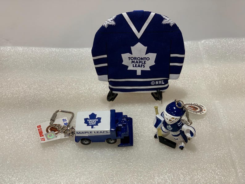 Toronto Maple Leafs Lil' Brat Goalie Key Chains Jersey, Goalie ...