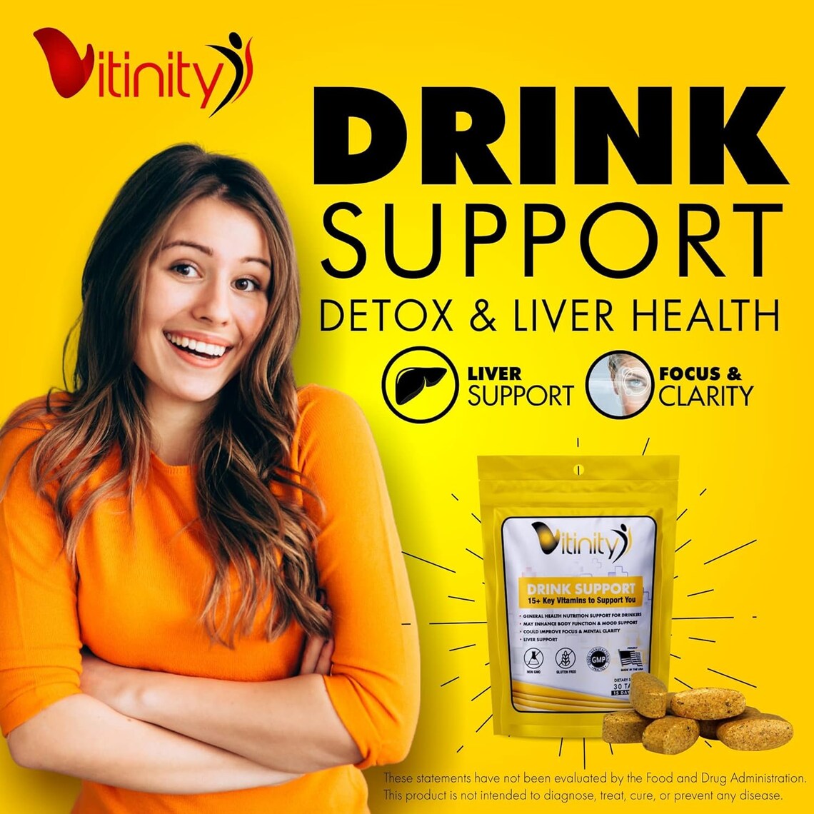 Drink Support + 3 Day Detox - Anti Alcohol Craving Support Supplement ...