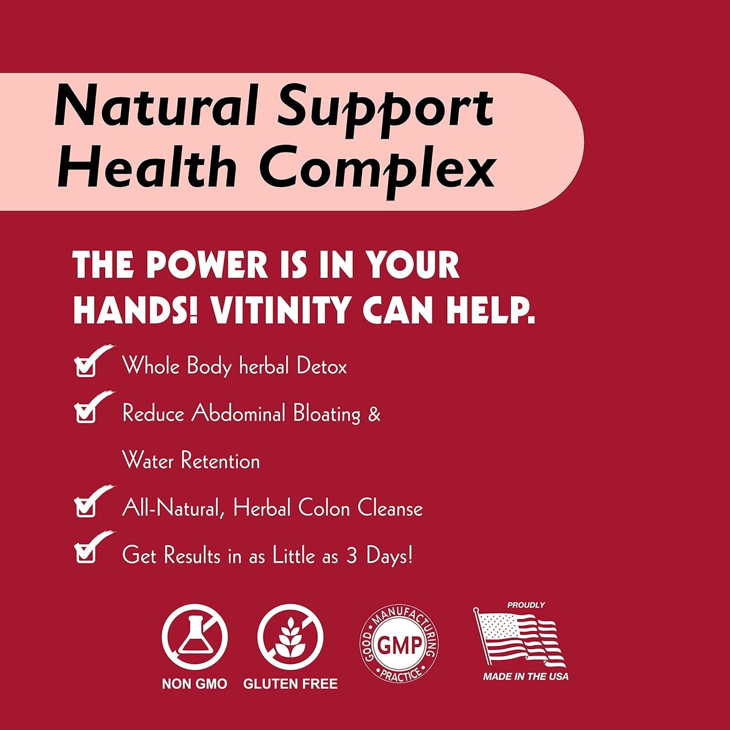 3 Day Detox - Natural Whole Body Detox Pills - Herbal Supplement for ...