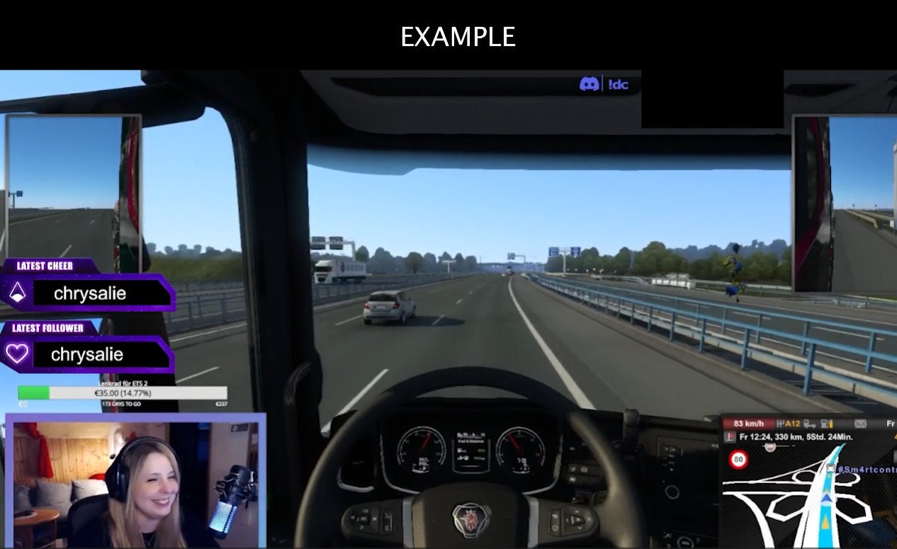 Purple Stream Label, Twitch Label, Latest Follower, Latest Subscriber ...