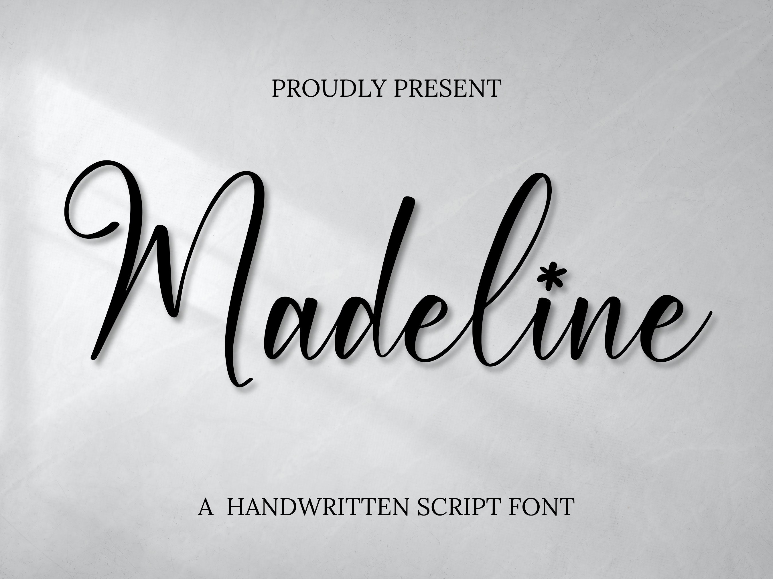 Madeline - Romantic Font, Branding Font, Canva Font, Modern Handwriting ...