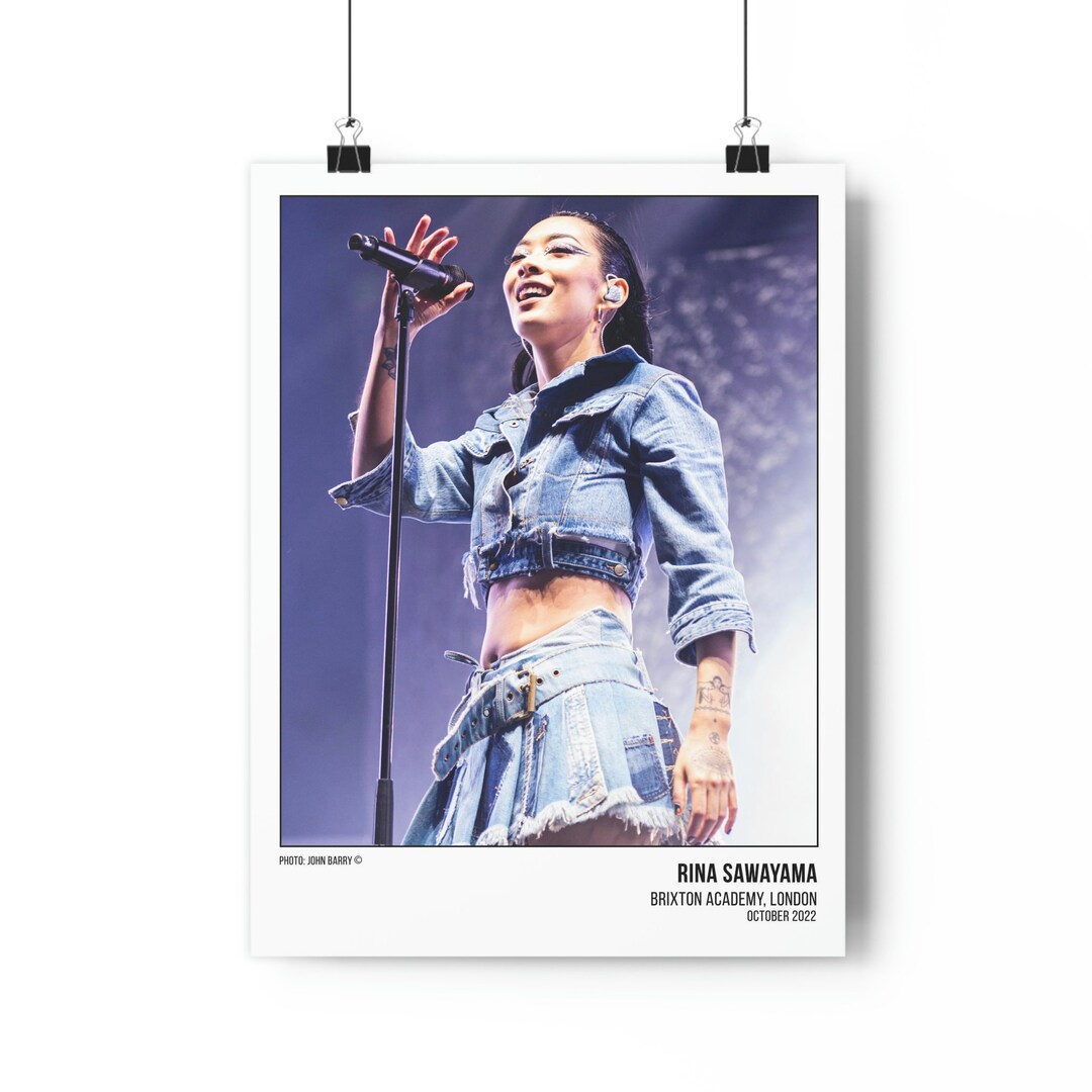 Singer Rina Sawayama in Concert at Brixton Academy London - Etsy