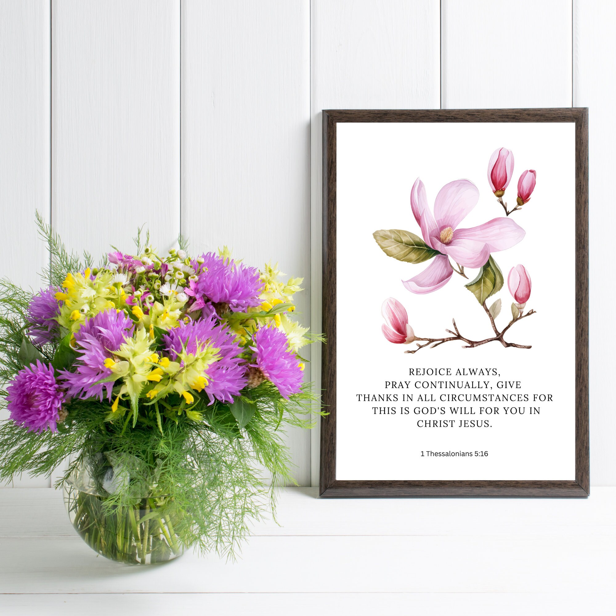 1 Thessalonians 5:16 Rejoice Always, Pray Continually, Give Thanks ...