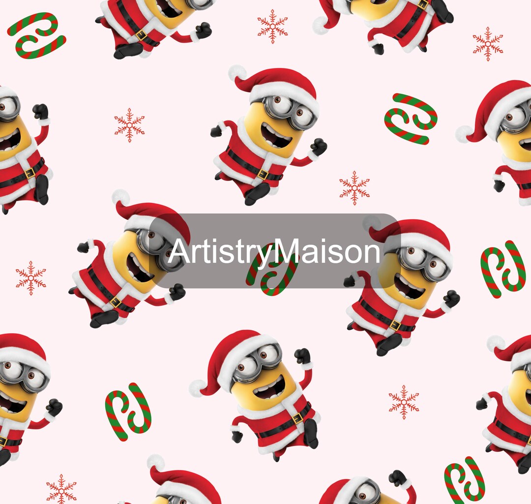 Minions Digital Paper Minions Seamless File Minions Sublimation File ...