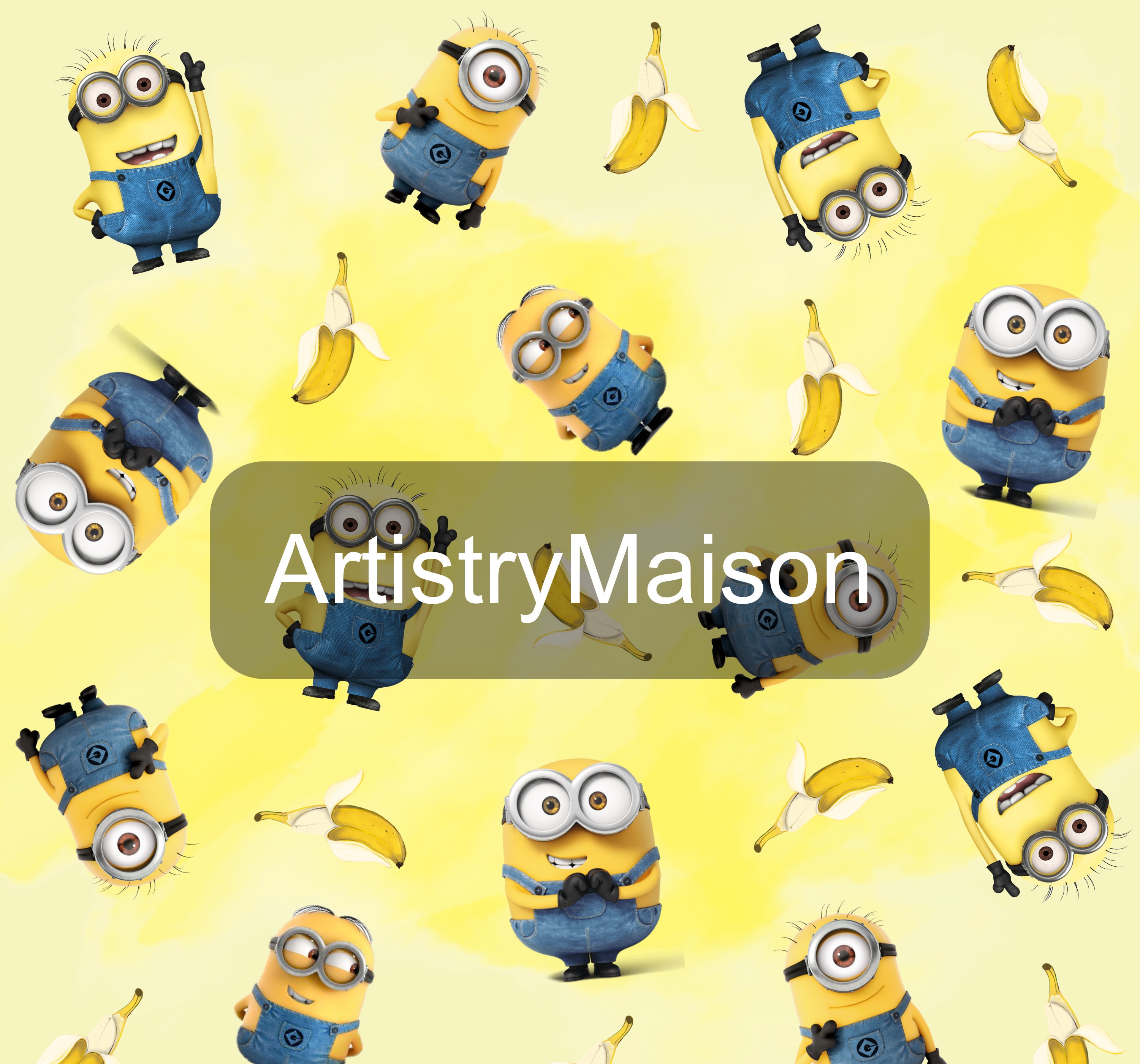 Minions Digital Paper Minions Seamless File Minions Sublimation File ...