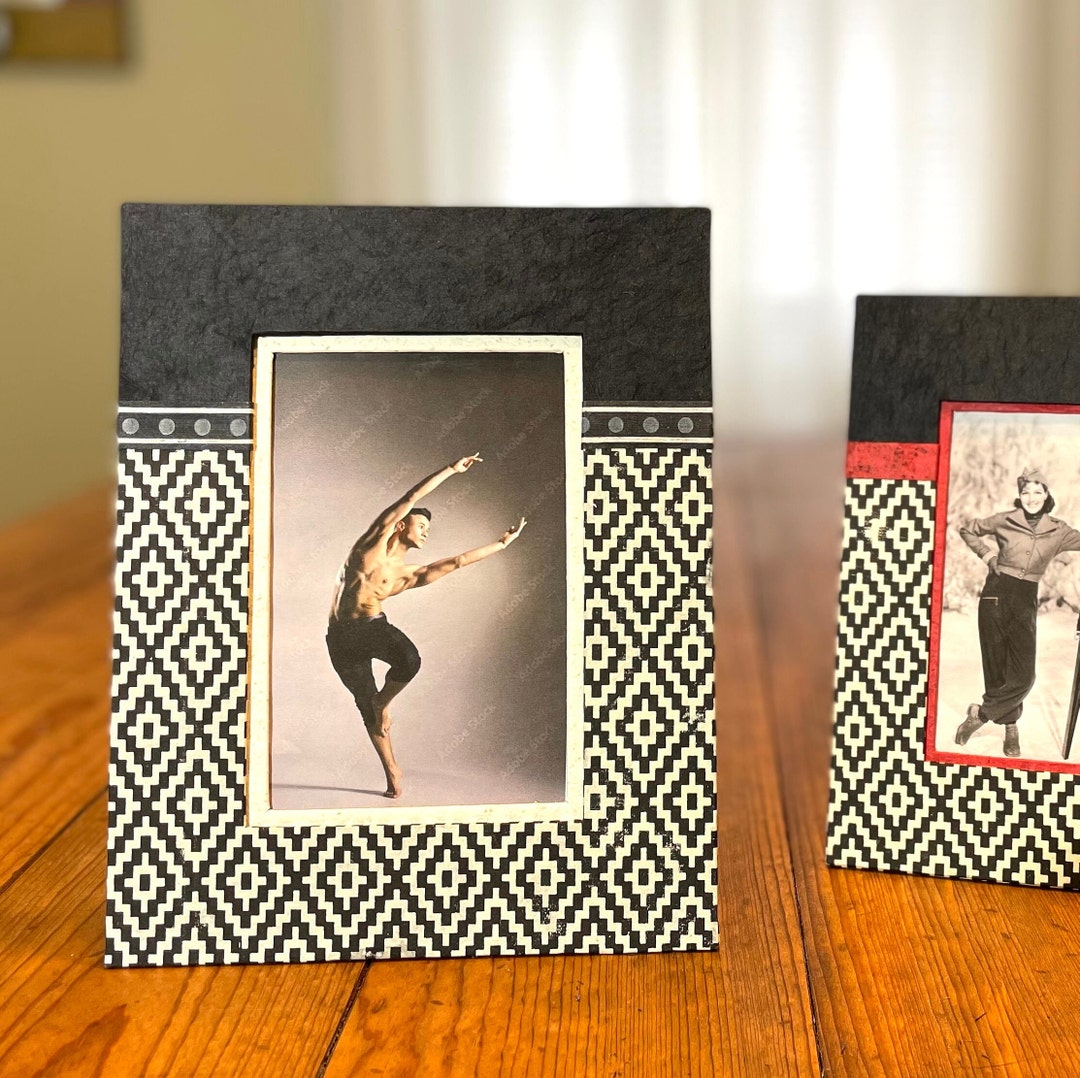 Diamond Picture Frame,lokta Picture Frame, 4 X 6 Picture Frame ...