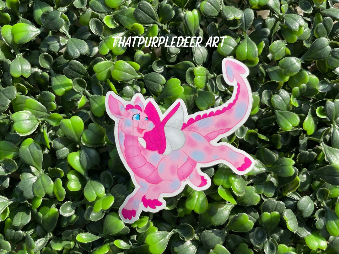 Whimsy Dragon - Webkinz Vinyl Sticker - Etsy