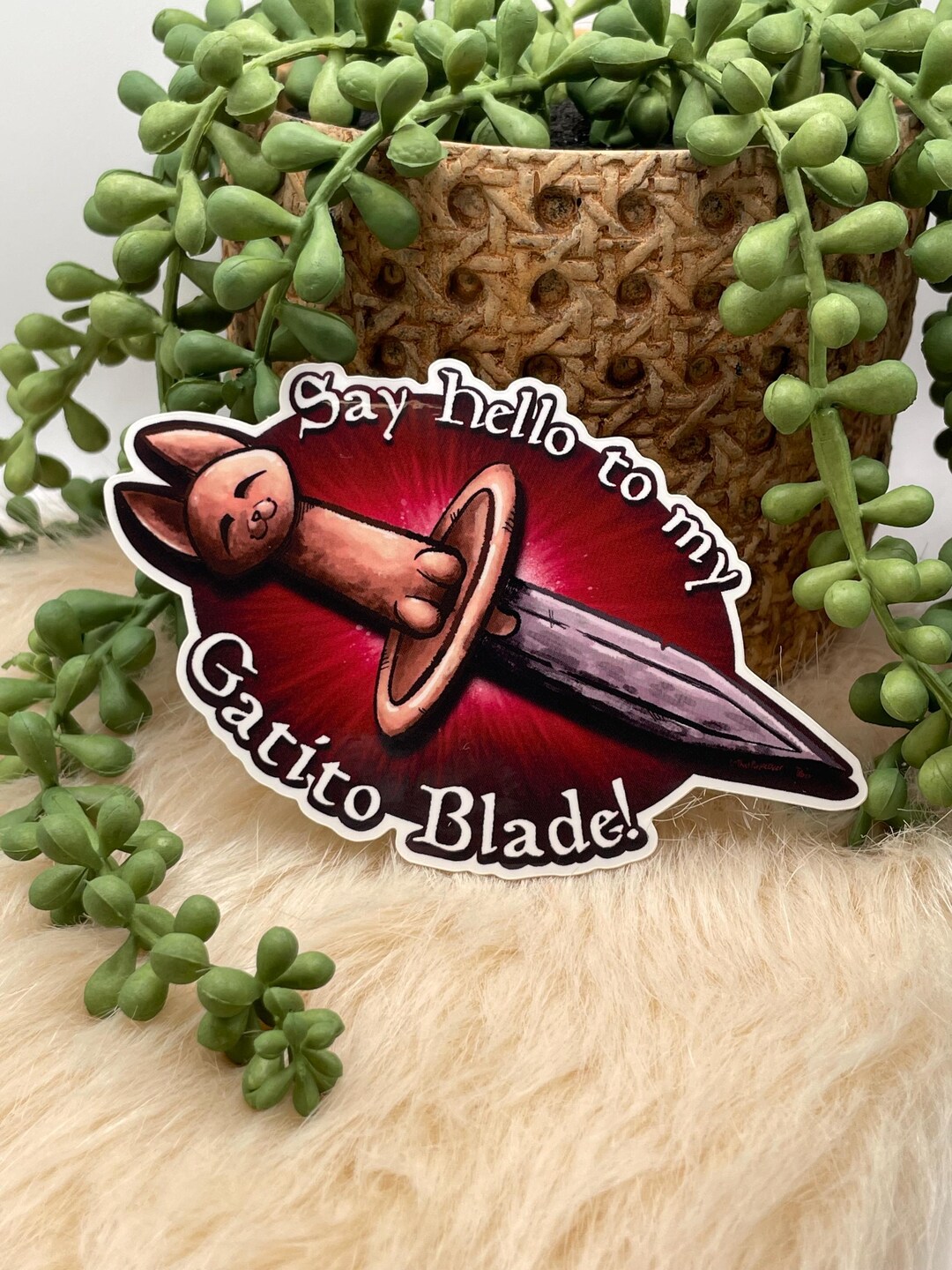 Say Hello to My Gatito Blade - Puss in Boots the Last Wish Vinyl ...