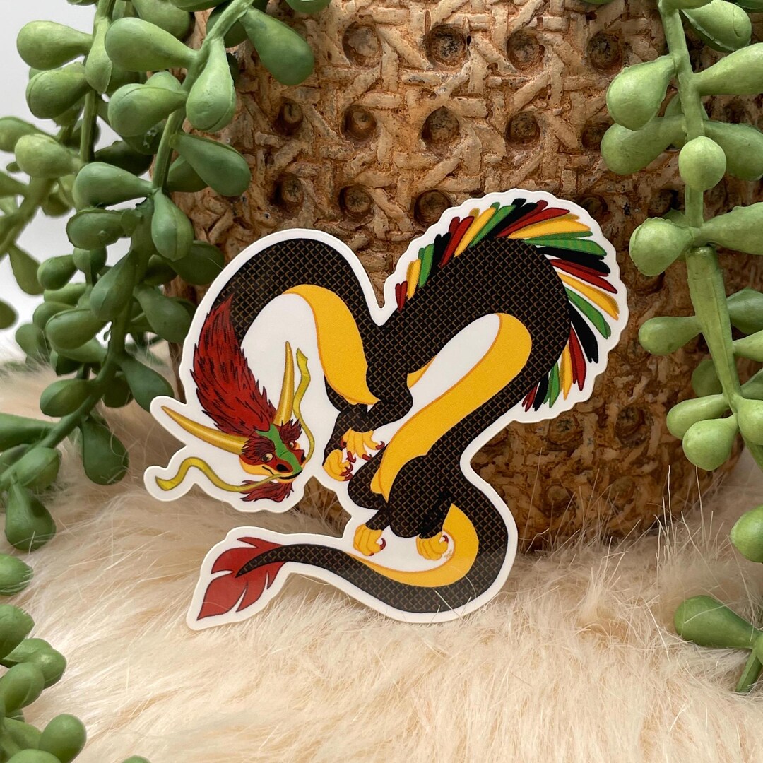 Chinese Dragon - Webkinz Vinyl Sticker - Etsy