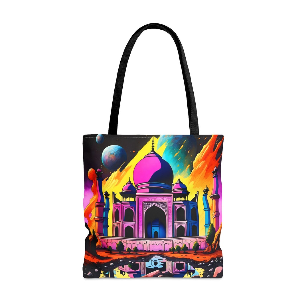 Interplanetary Taj Mahal Tote Bag AOP - Etsy