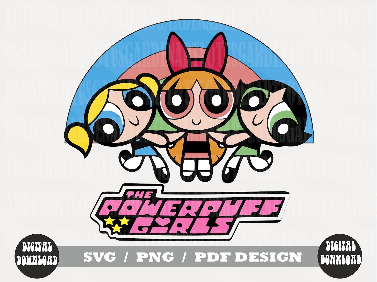 Powerpuff Girls Svg, Character Svg, Png, Pdf - Etsy