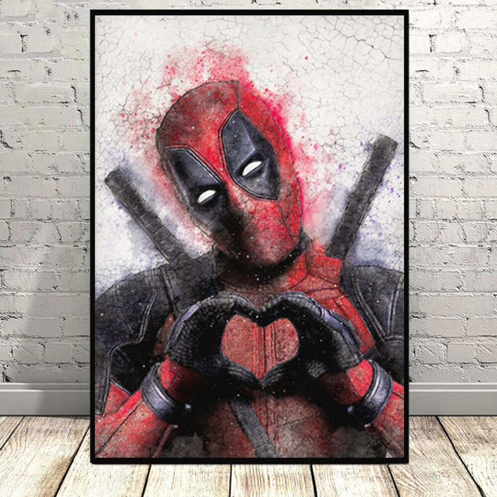 Marvel Movie Avengers wall Art Poster Superhero Modern Vertical Poster ...