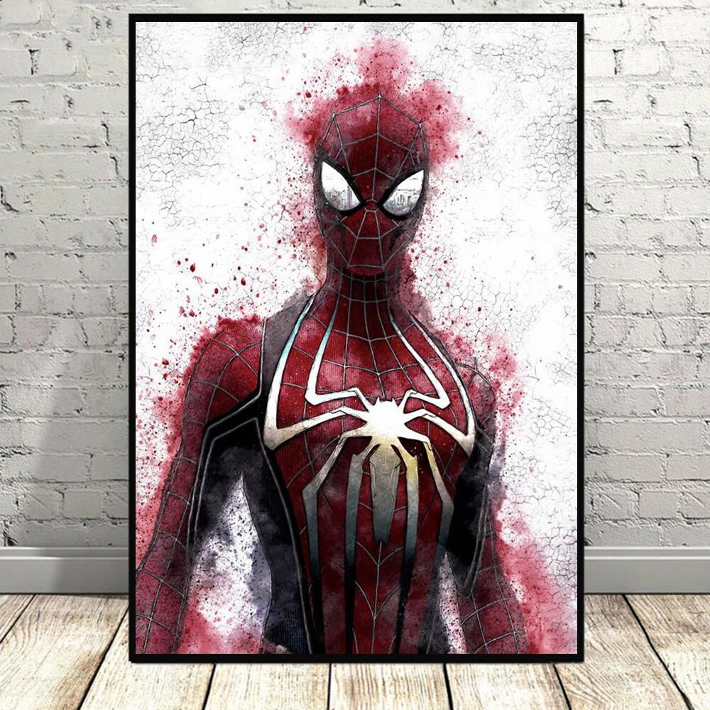 Marvel Movie Avengers wall Art Poster Superhero Modern Vertical Poster ...