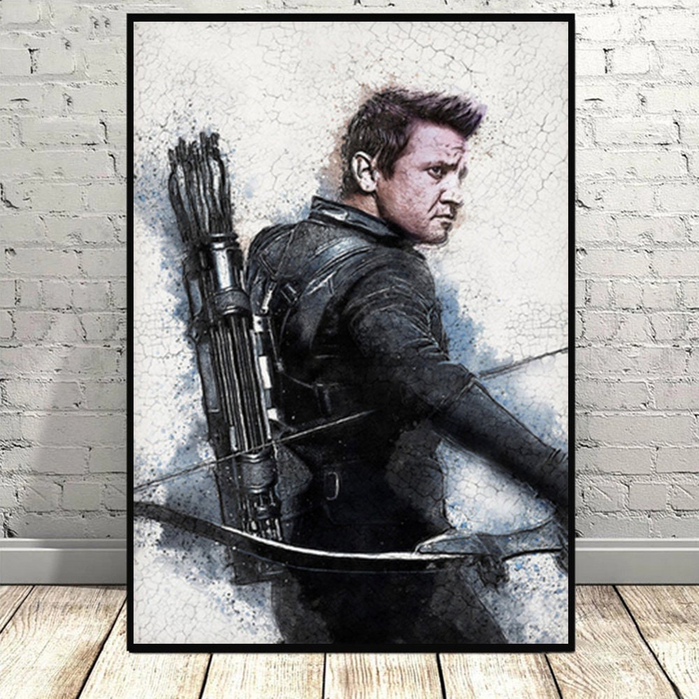 Marvel Movie Avengers wall Art Poster Superhero Modern Vertical Poster ...