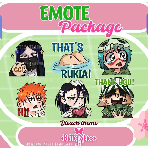 Anime Bleach Emote - Etsy