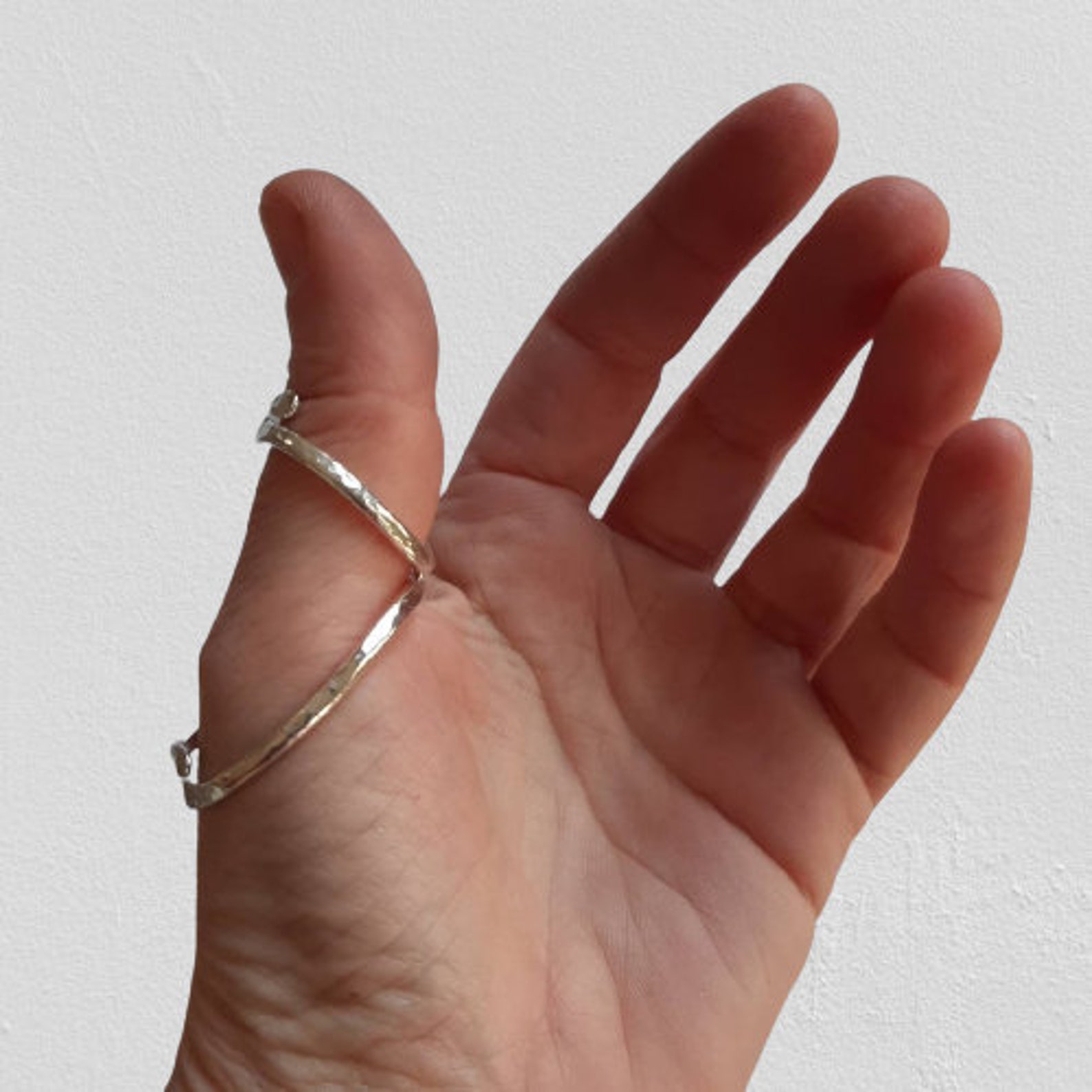 Thumb Splint 925 Silver Ring, MCP Hyperextension Splint, Arthritis ...