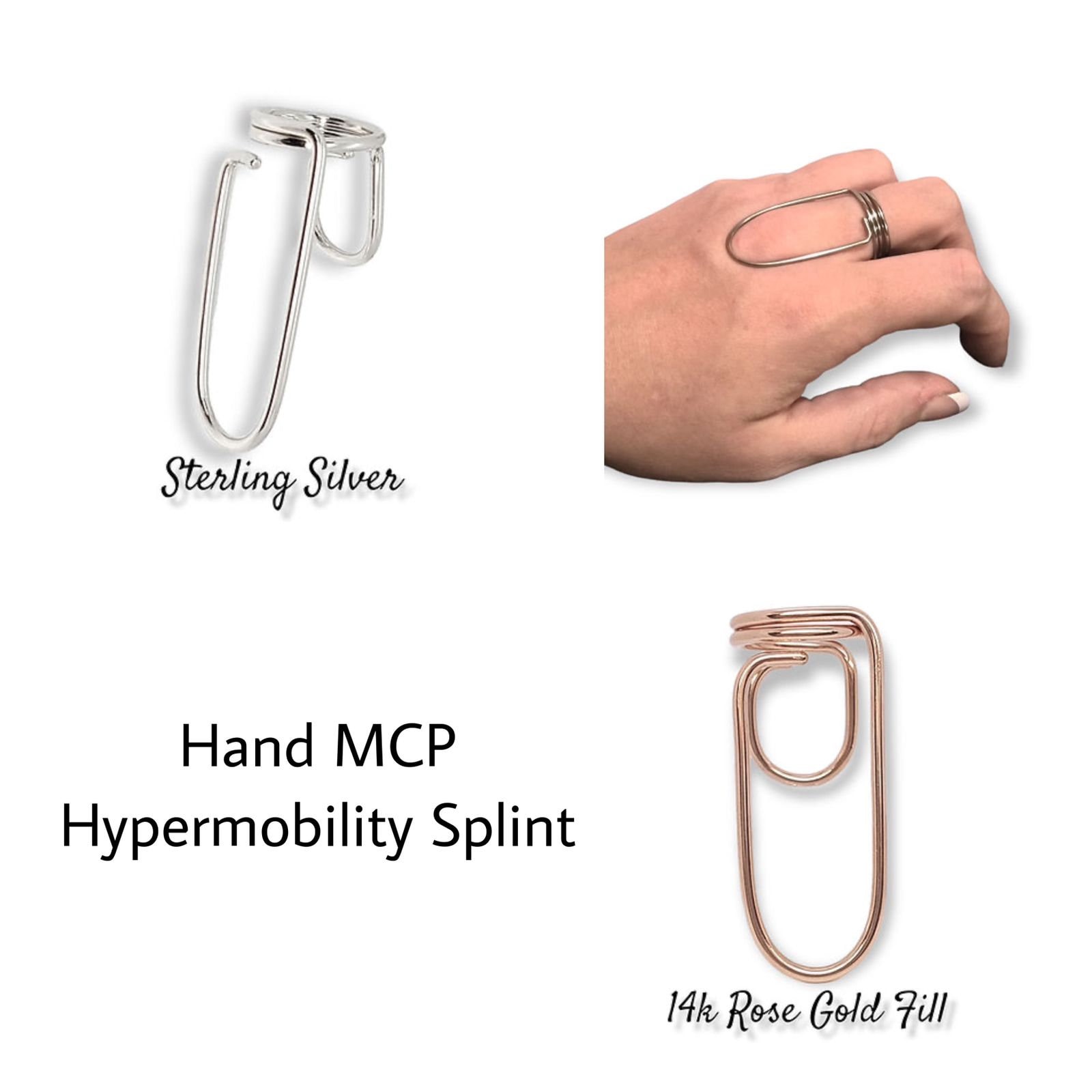 Hand Mcp Hypermobility Splint Arthritis Finger Mcp Joints Splint Brass