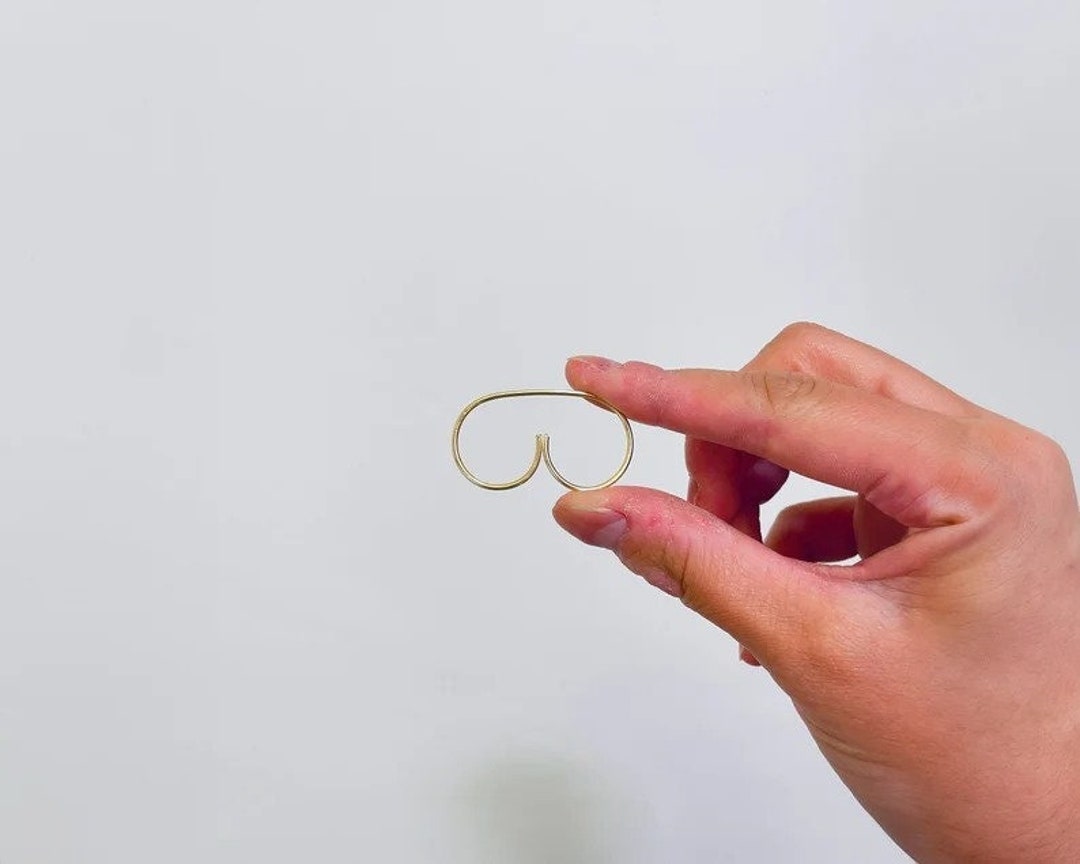 Finger Splint Adjustable Two Finger Stabilizer Immobilizer Ring Brace ...