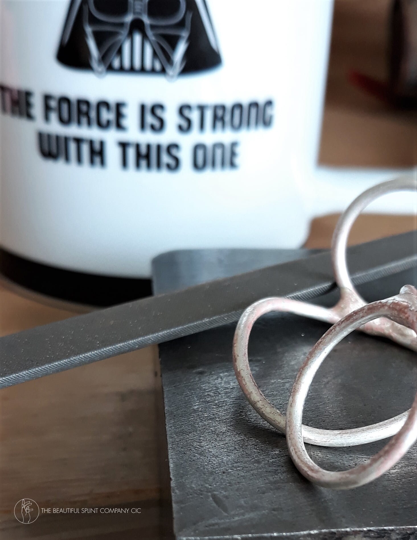 Sterling Silver Swan Splint Ring Adjustable for PIP or DIP - Etsy