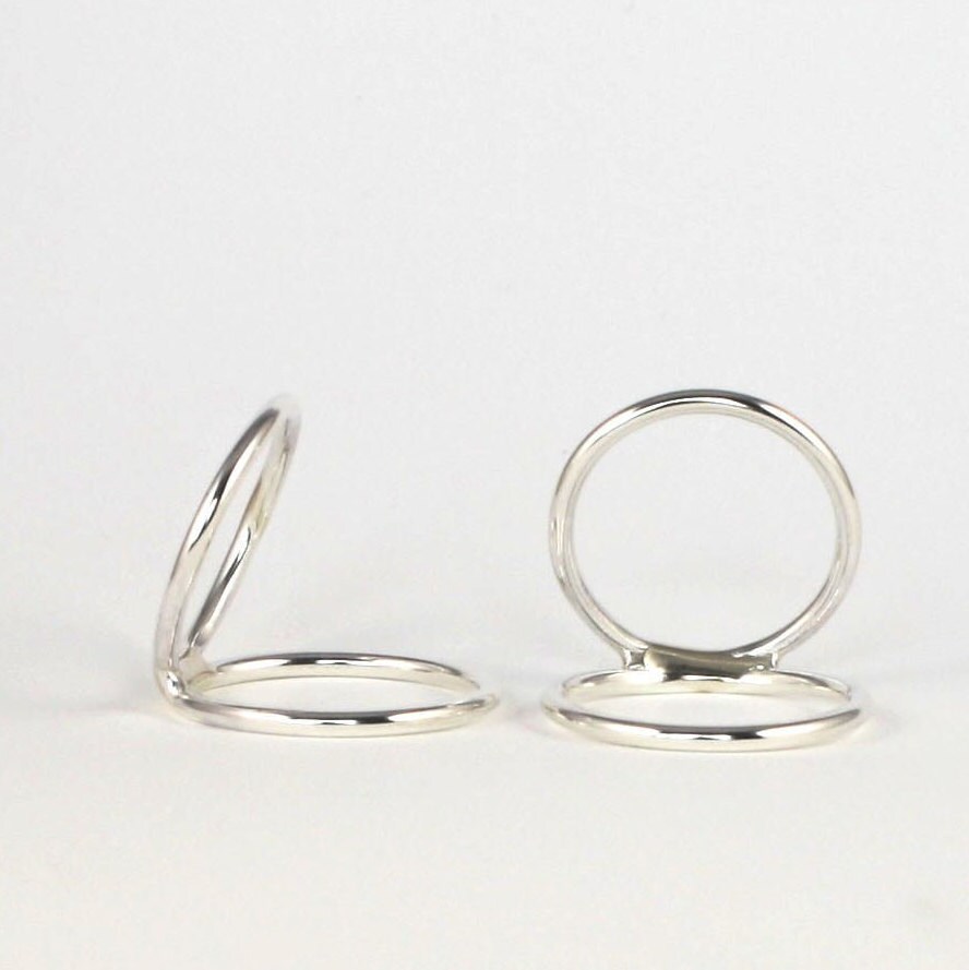 Sterling Silver Swan Splint Ring Adjustable for PIP or DIP - Etsy