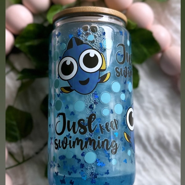 Glass Finding Nemo Tumbler - Etsy