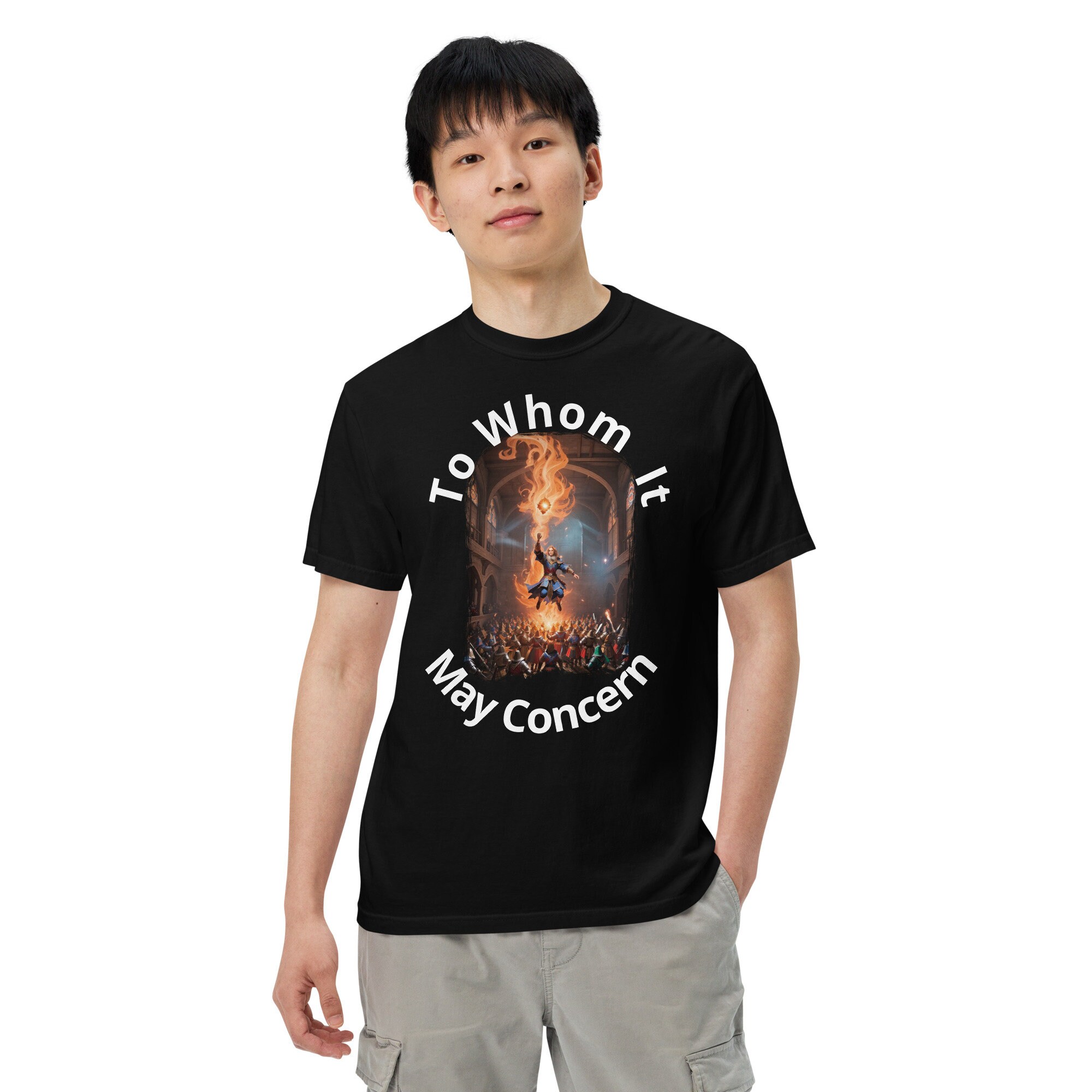 To Whom It May Concern T-shirt, Wizard Tee, Dnd T-shirt, Wizard Shirt ...
