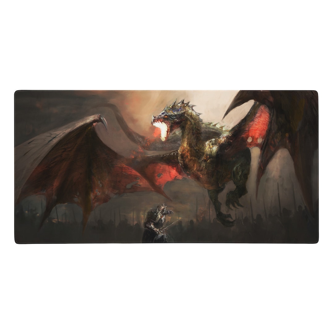 Dragon Gaming Mouse Pad - Etsy