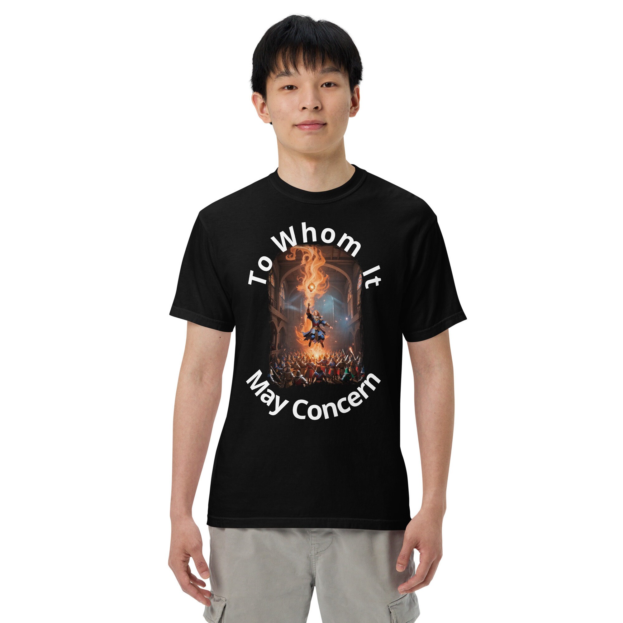 To Whom It May Concern T-shirt, Wizard Tee, Dnd T-shirt, Wizard Shirt ...