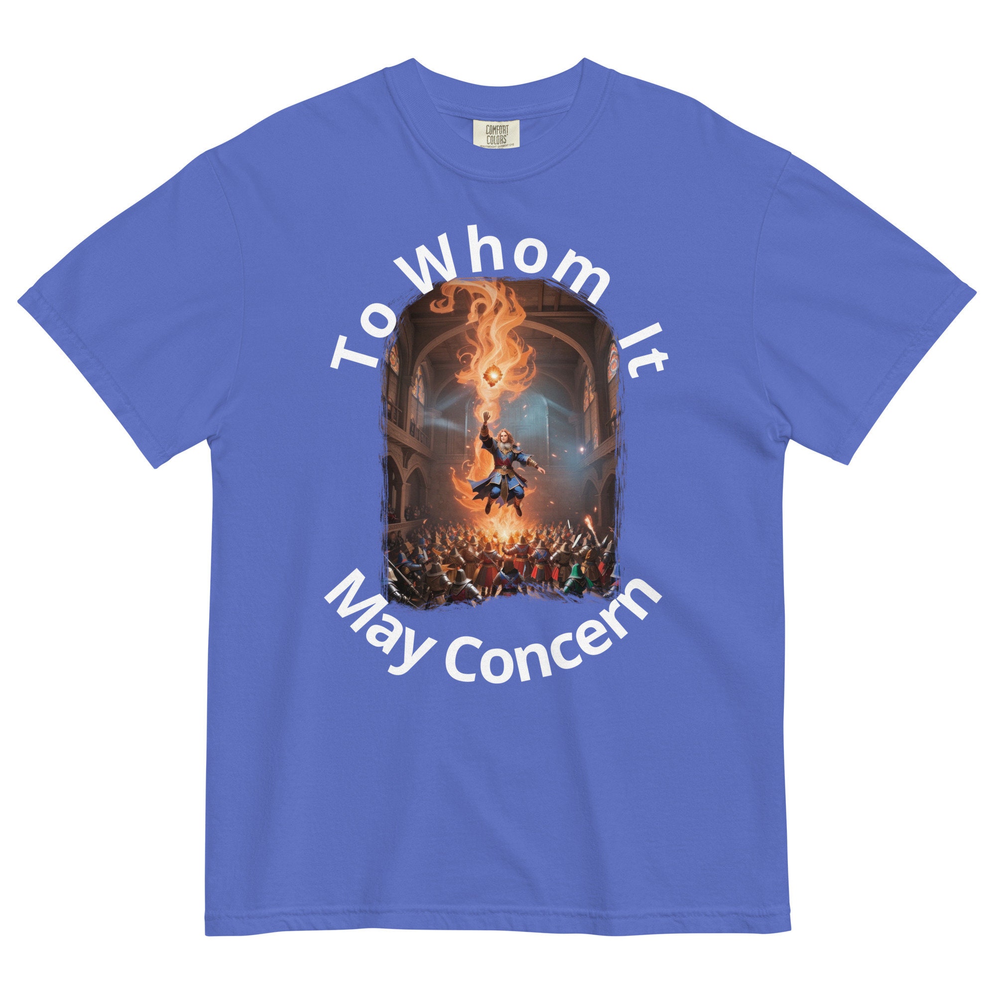 To Whom It May Concern T-shirt, Wizard Tee, Dnd T-shirt, Wizard Shirt ...
