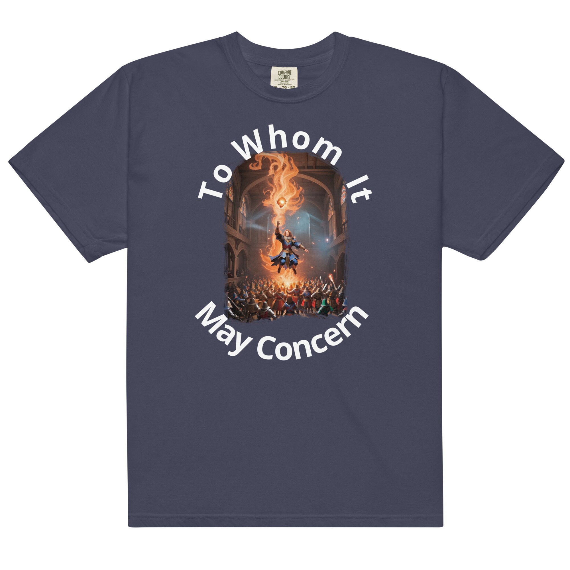 To Whom It May Concern T-shirt, Wizard Tee, Dnd T-shirt, Wizard Shirt ...