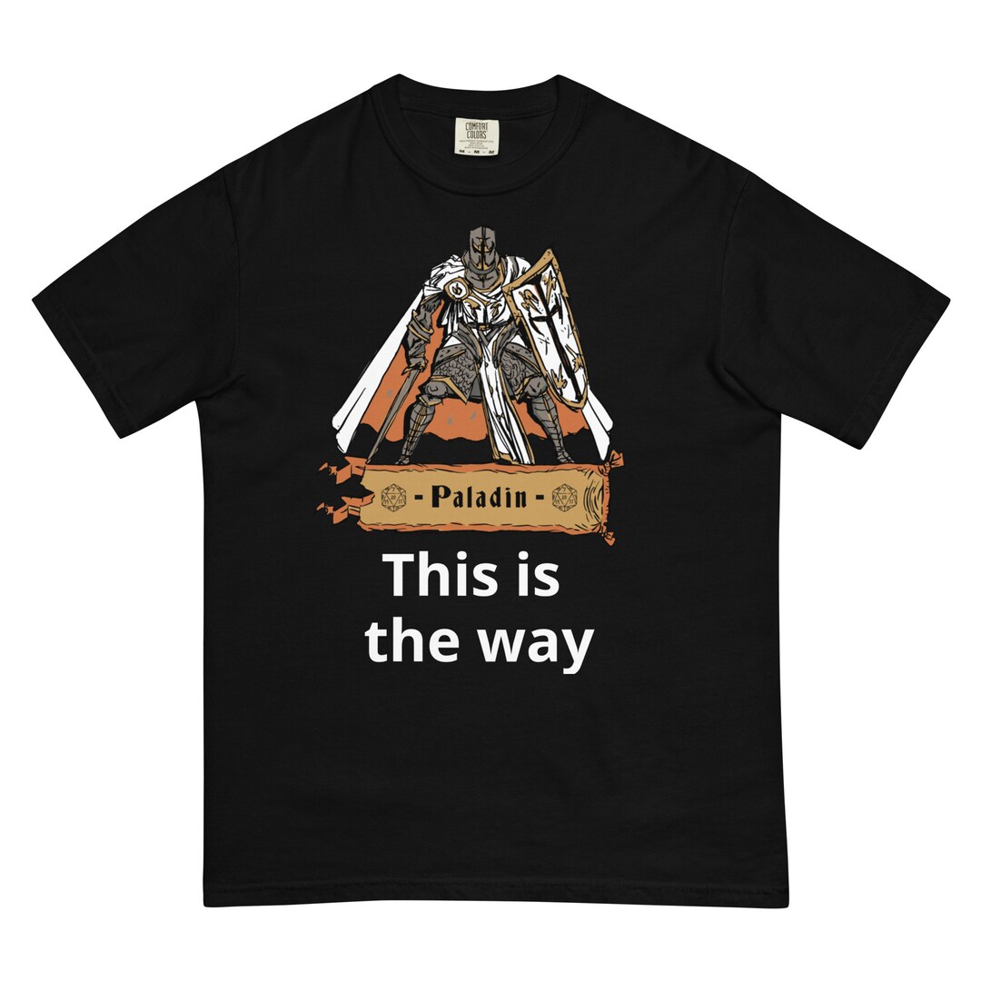 Dnd Paladin T-shirt, Smite Knight Shirt, D&D Paladin Clothing, Dungeons ...