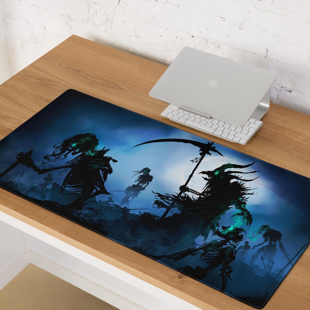 Necromancer - Gaming Mouse Pad, Desk Mat, Magic Playmat, Tabletop Game ...