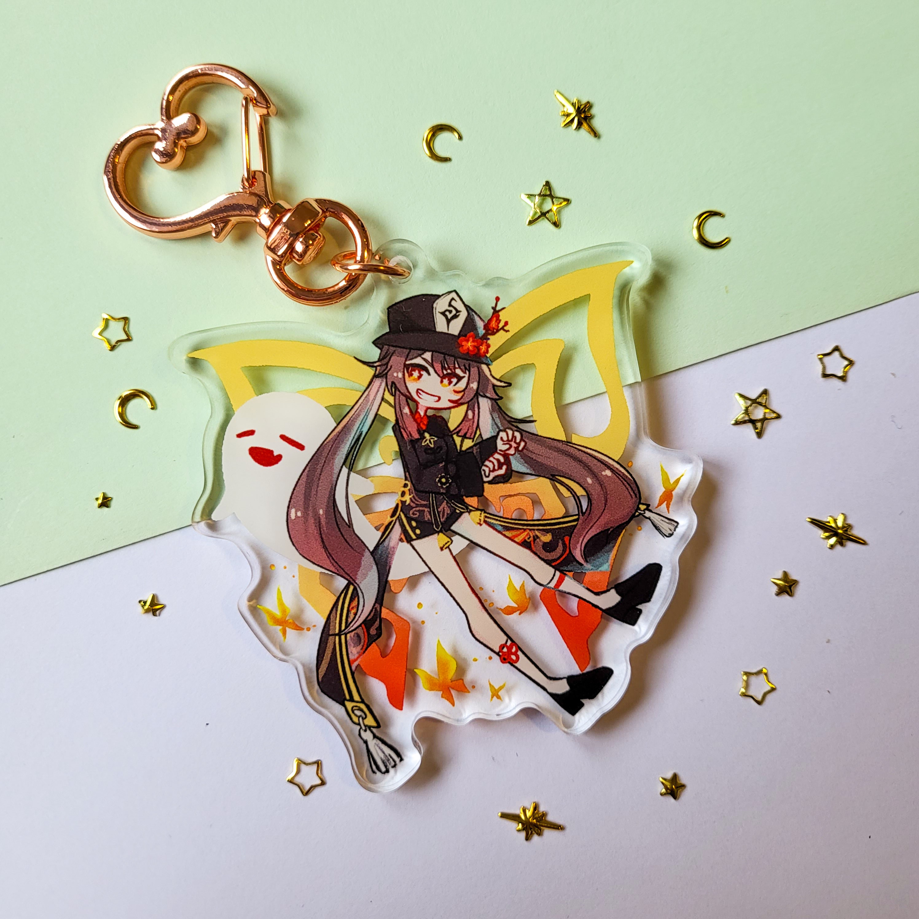 GENSHIN IMPACT Keychains - Etsy