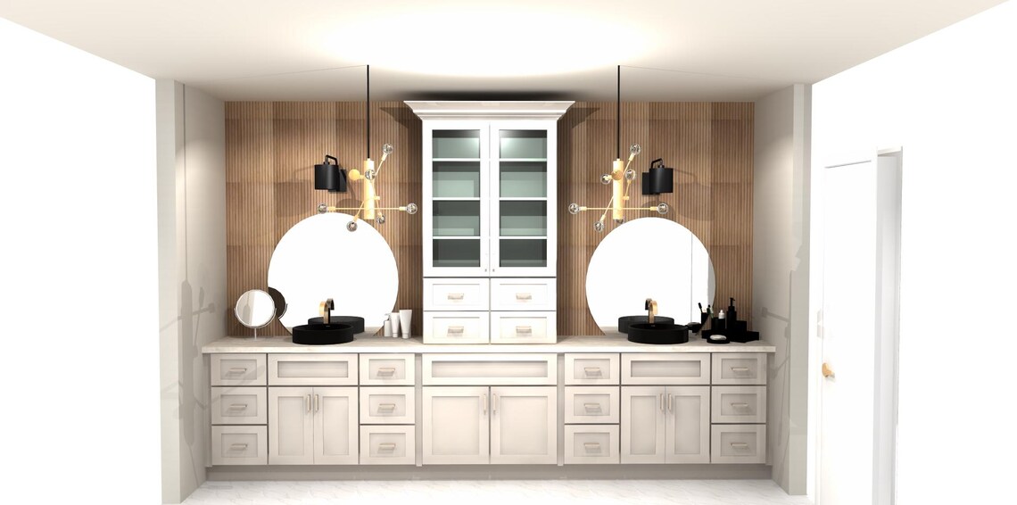 Custom Cabinet Design, Kitchen Renderings, Bathroom Design, Cabinet ...