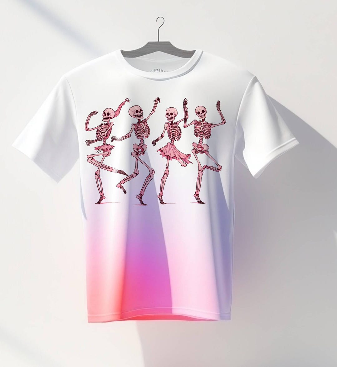 Skeletons T-shirt Design | Digital Download for DIY Graphic Apparel - Etsy