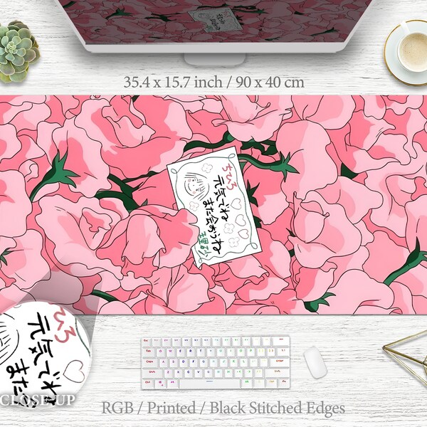 Kawaii Desk Mat - Etsy