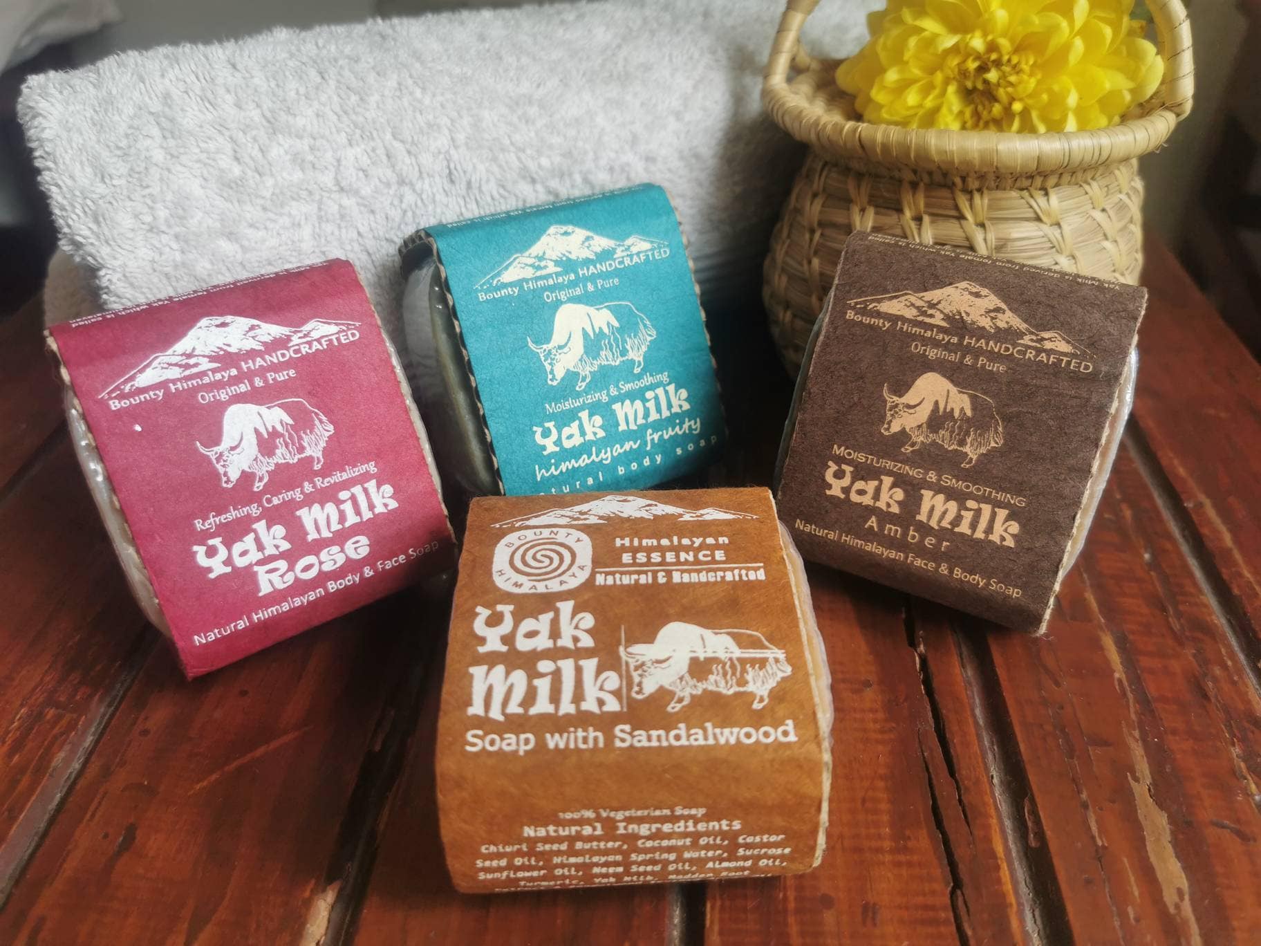 Ecological & Sustainable Mix YAK MILK SOAPS, Mixed Fragrance and ...