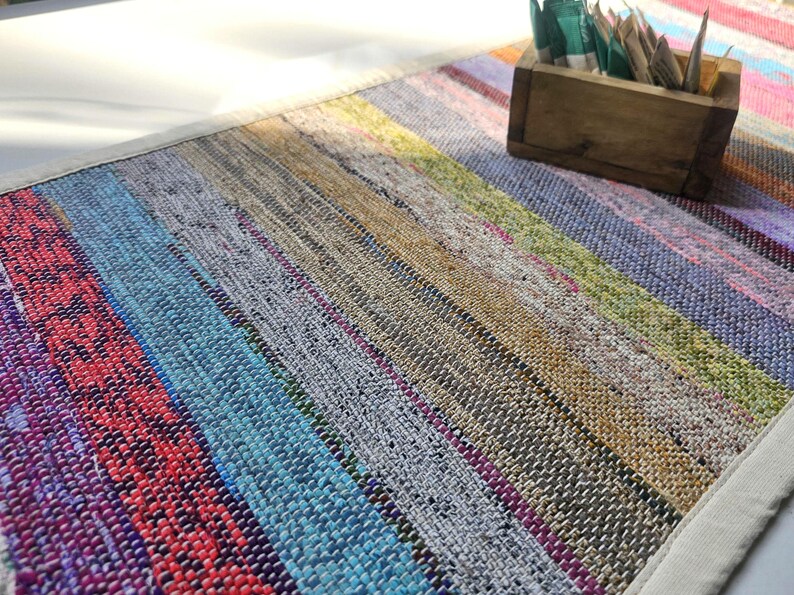 UPCYCLED TABLE RUNNER, Handmade From Local Women in a Fairtrade in ...