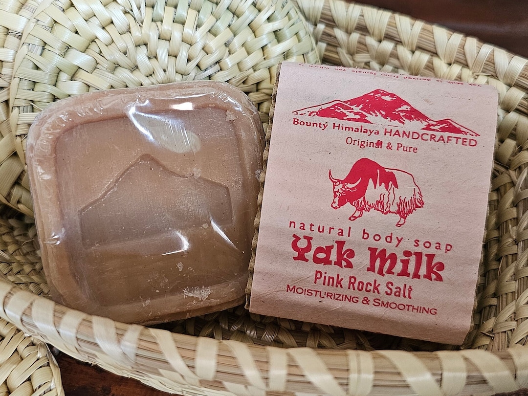 Ecological & Sustainable YAK MILK SOAP, With Pink Rock Salt Fragrance ...