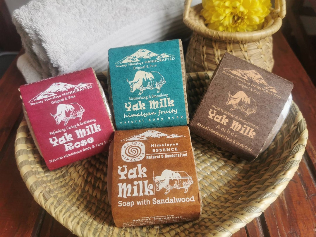Ecological & Sustainable Mix YAK MILK SOAPS, Mixed Fragrance and ...
