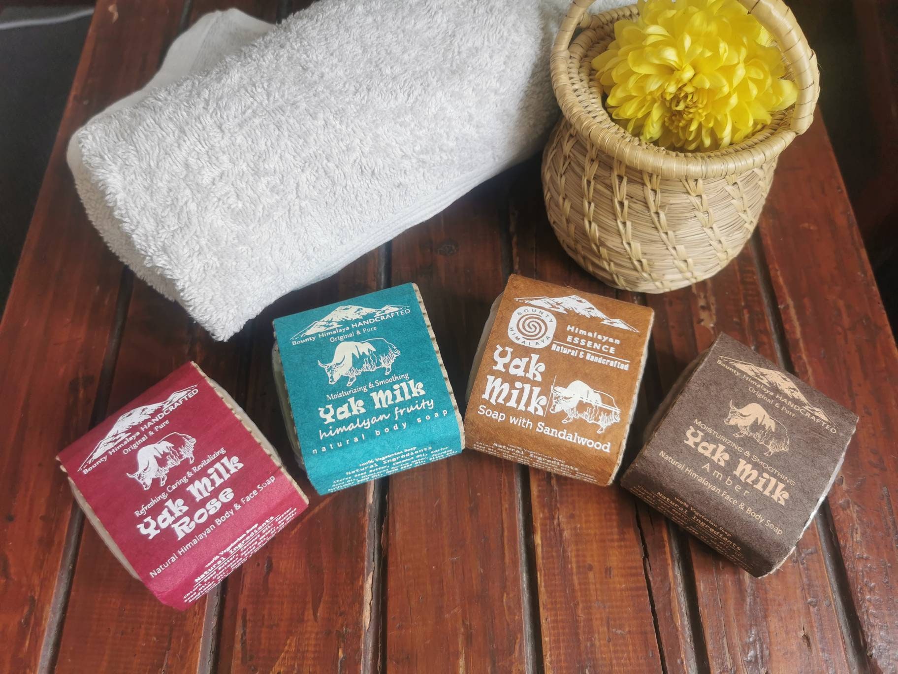 Ecological & Sustainable Mix YAK MILK SOAPS, Mixed Fragrance and ...