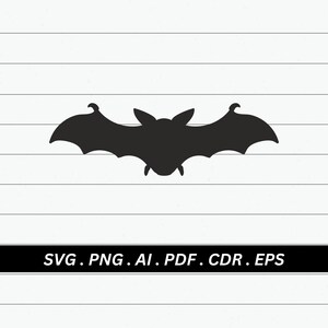 Bat SVG for Cricut Bat Svg for Commercial Use Cut File - Etsy