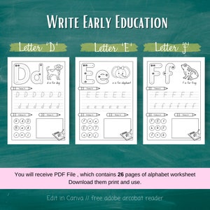 Preschool Worksheets, Writing Practice, Tracing Font, Preschool ...