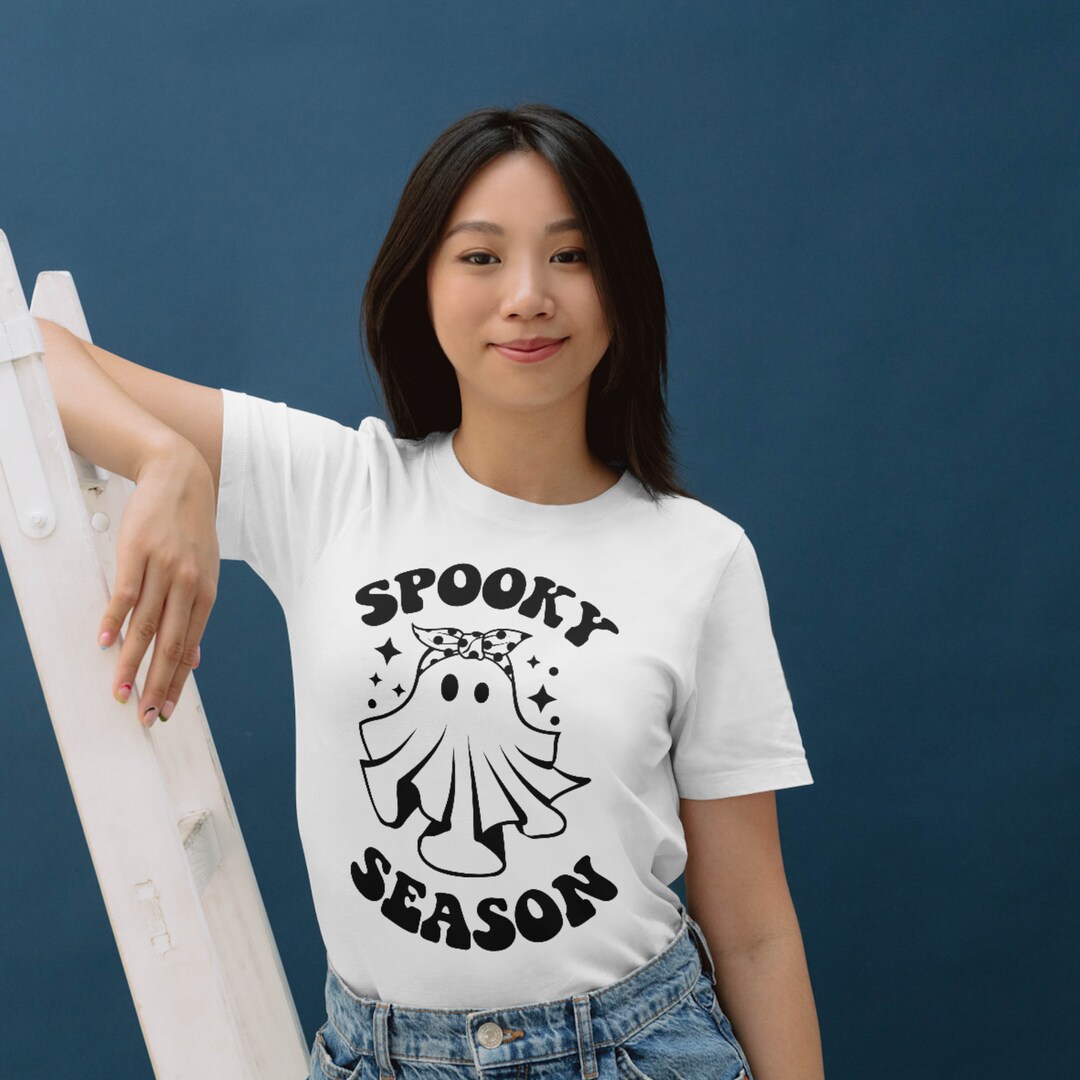 Ghost Vibes Svg, Spooky Svg, Halloween Svg, Spooky Season Svg, Retro ...