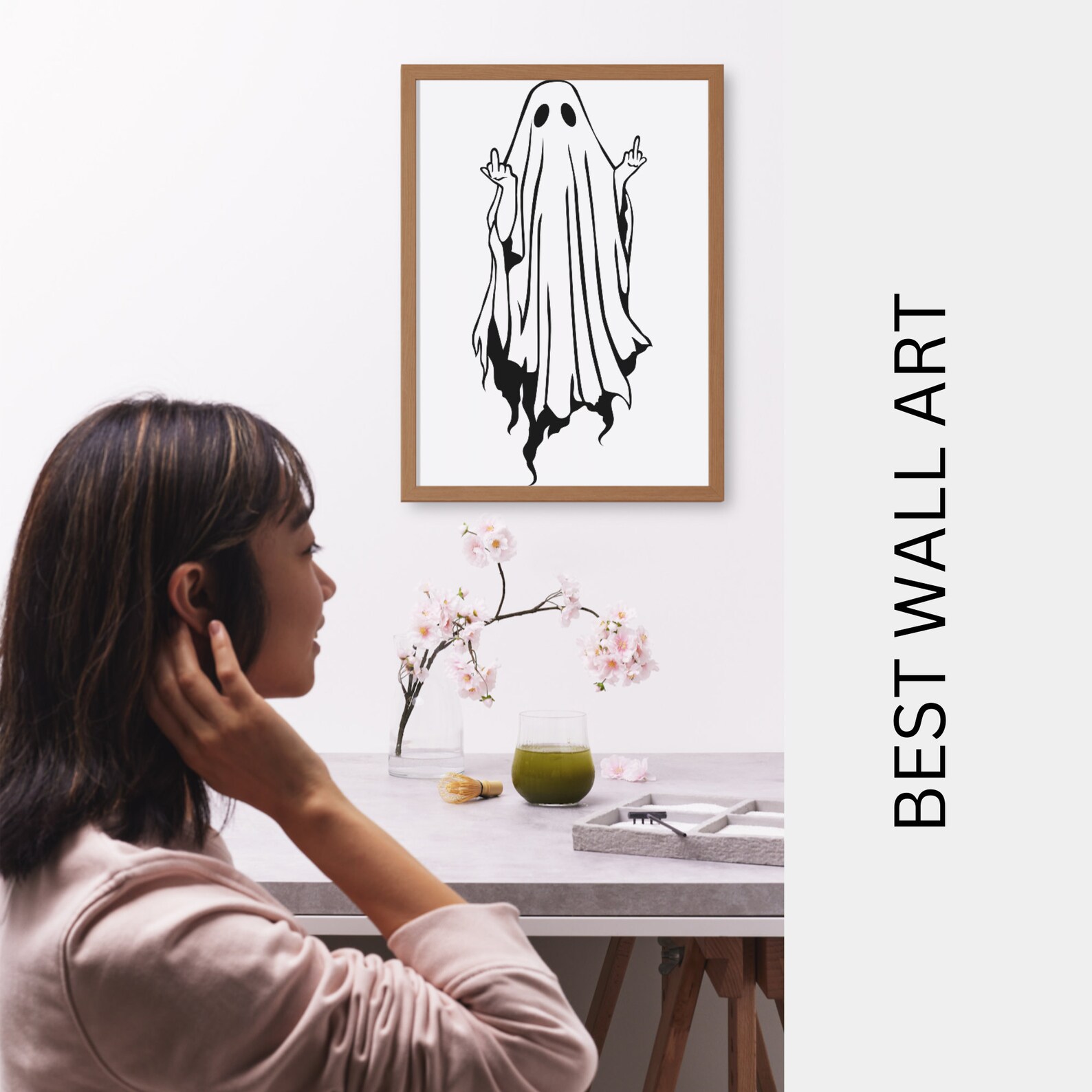 Ghost Flipping Finger Svg,ghost Middle Finger Svg, Halloween Ghost Svg ...